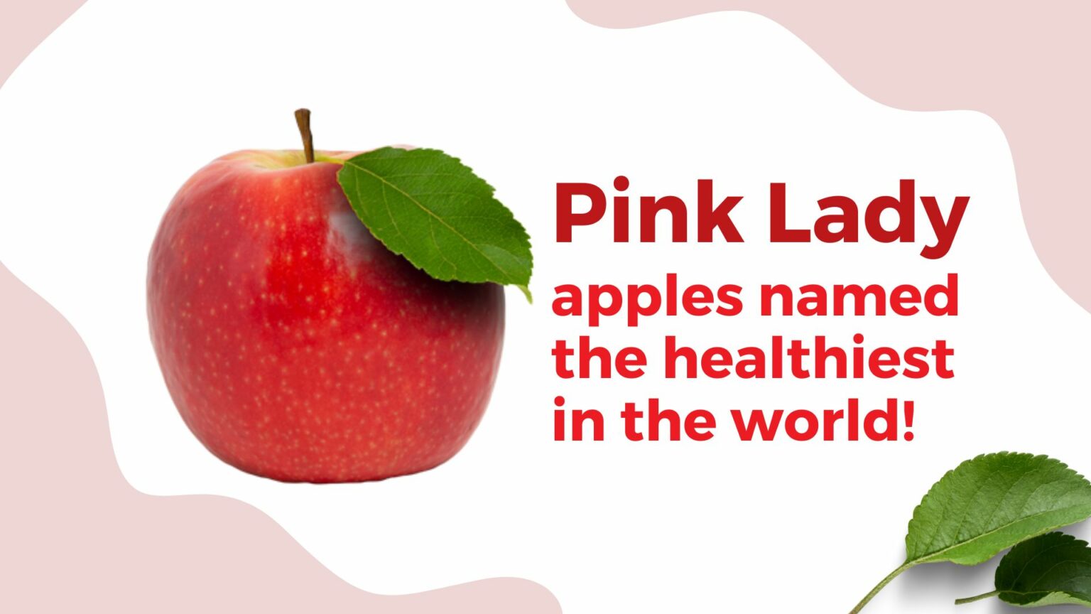 Pink Lady apples named the healthiest in the world to help prevent ...